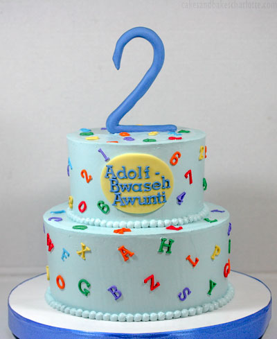 Alphabet birthday cake – Cakes & Bakes